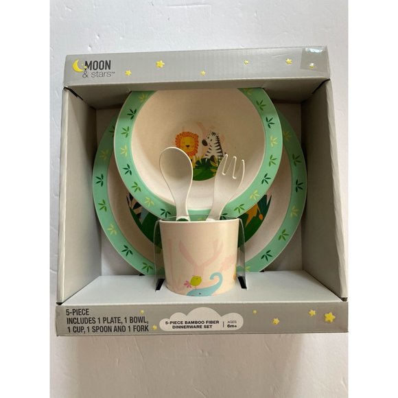 Other | Nib 5 Piece Bamboo Baby Dinnerware Set | Poshmark